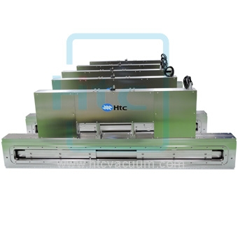 L-motion Large Rectangular Transfer gate valves(Slit valves) - Htc vacuum